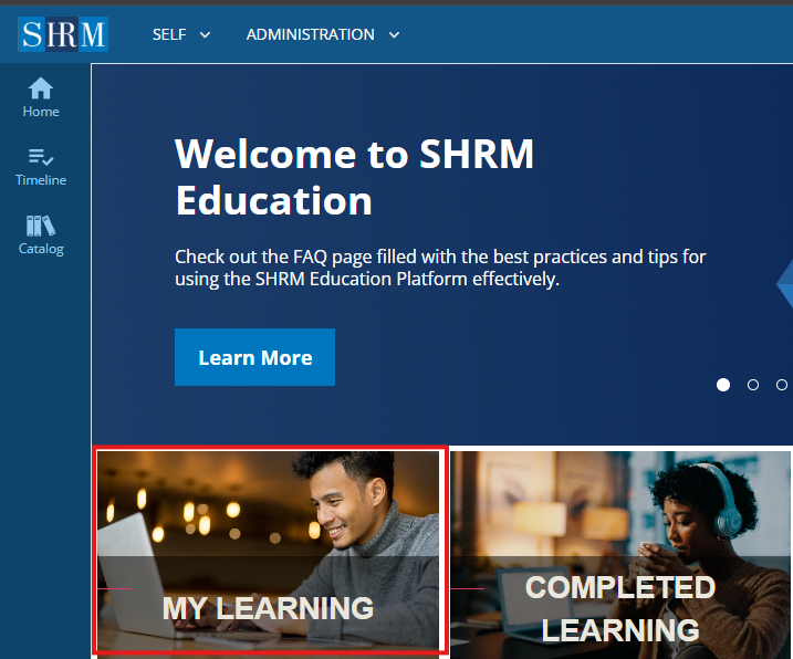 How to view completed eLearning Courses